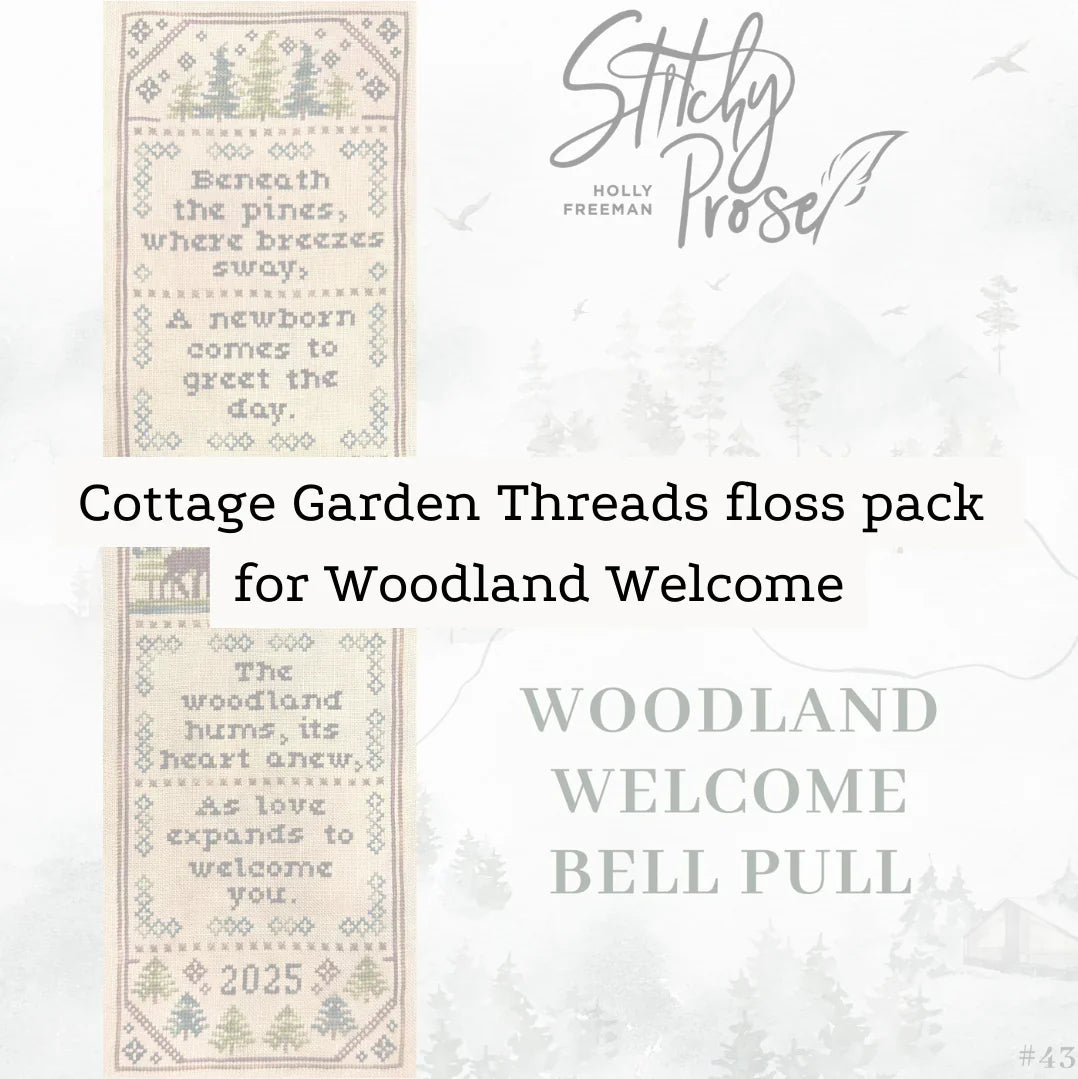Thread Pack - CGT - Woodland Welcome Bell Pull – The Crossstitch Co
